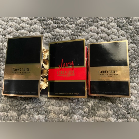 Carolina Herrera | Other | Carolina Ferreira Good Girl Perfume Samples ...